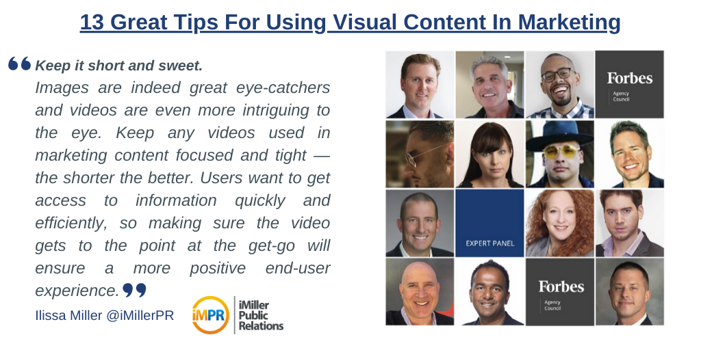 13 Great Tips For Using Visual Content In Marketing | NEDAS